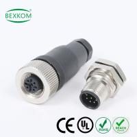 China BEXKOM Industrial used M5 M8 M9 M12 M14 M16 M23 7/8 Electrical Connector with IP67 Waterproof EMC Shielding and Screw Locking for sale