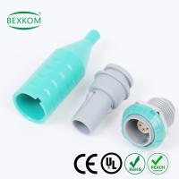 China BEXKOM P Series Medical Push Pull Connectors 2 - 32 pins size 0 1 2 3 gold plated contact IP50 - IP65 waterproof Biological compatibility connectors for sale