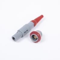 China BEXKOM P series LEMO Redel ODU compatible circular push pull connectors with 2-26 Contacts IP50 to IP65 Rated and Gold Plated Brass Contacts plastic shell for Medical Devices for sale