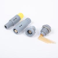 China BEXKOM P series LEMO Redel ODU compatible circular push pull connectors with 2-26 Contacts IP50 to IP65 Rated and Gold Plated Brass Contacts plastic shell for Medical Devices for sale