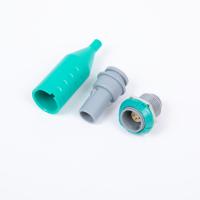 China BEXKOM P series LEMO Redel ODU compatible circular push pull connectors with 2-26 Contacts IP50 to IP65 Rated and Gold Plated Brass Contacts plastic shell for Medical Devices for sale