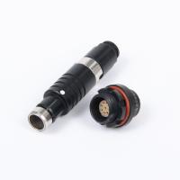 China F Series High Density IP68 Waterproof Push Pull Connector with EMC Shielding and Fischer Compatibility for sale