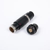 China F Series High Density IP68 Waterproof Push Pull Connector with EMC Shielding and Fischer Compatibility for sale
