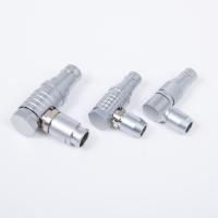 China BEXKOM B series Brass Chrome Plated Circular Connector with Gold Plated Contacts IP50 to IP68 Waterproof Push Pull Locking EMC shielding salt fog corrosion and vibration harsh environment used for sale