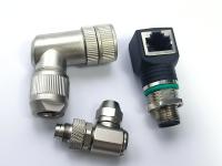 China BEXKOM M Series M12 to RJ45 converter  M12 Electrical Connectors for sale