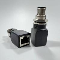 China BEXKOM M Series M12 to RJ45 converter  M12 Electrical Connectors for sale