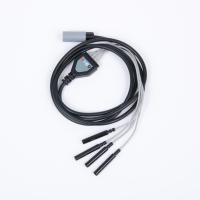 China Medical Grade TPU and Biocompatible Silicone Wire Harness Cable Assembly with Overmolded Connector for sale