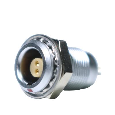 China BEXKOM EGG B Series Size 0  2-12 pins brass chrome plated shell gold plated contact PPS insulator IP50 waterproof female receptacle for sale