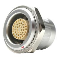 China BEXKOM EGG B Series Size 3  2-32 pins  brass chrome plated shell gold plated contact PPS insulator IP50 waterproof Female receptacle for sale