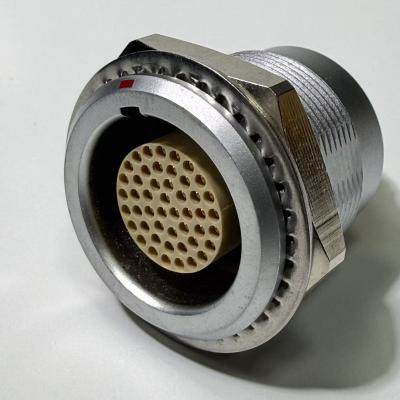 China BEXKOM EGG B Series Size 4  2-48 pins  brass chrome plated shell gold plated contact PPS/PEEK insulator IP50 waterproof Female receptacle for sale