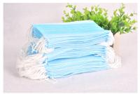 China Soft 3 Ply Disposable Mask / Non Woven Face Mask With Elastic Ear Loop for sale