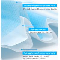 China Comfortable 3 Ply Disposable Mask 17.5*9.5cm Size OEM / ODM Available for sale