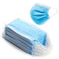 China Comforable Disposable Mouth Mask , Dust Proof Disposable 3 Ply Face Mask for sale