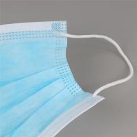 China Personal Care 3 Ply Disposable Mask , Non Woven Fabric Mask For Food Industry for sale