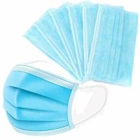 China Personal Care 3 Ply Disposable Mask , Non Woven Fabric Mask For Food Industry for sale