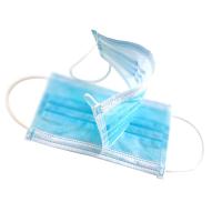 China Non woven Disposable Medical Mask Weight 25grams With Secure Loop Earloop for sale