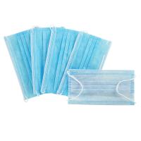 China Anti Viral 3 Ply Non Woven Face Mask Personal Care Earloop Procedure Masks for sale