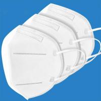 China White N95 Dust Mask Activated Carbon Filter Insert Anti Droplet Transmission for sale