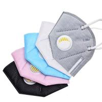 China Customized Folding FFP2 Mask Three Layers Protection Filtration Bacterial for sale