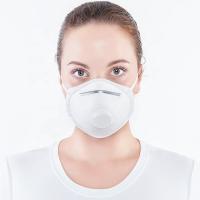 China White Color Cup FFP2 Mask Lightweight Air Pollution Protection Mask for sale