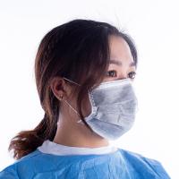 China Breathable Activated Carbon Dust Mask Liquid Proof For Yard Work / House Cleaning for sale