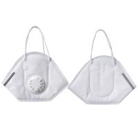 China Eco Friendly KN95 Respirator Face Mask With Valve Personal Respiratory Protection for sale