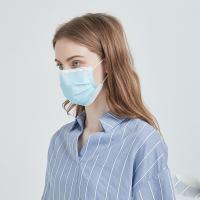 China Comfortable 3 Ply Disposable Mask 17.5*9.5cm Size OEM / ODM Available for sale