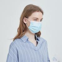 China Comfortable 3 Ply Disposable Mask 17.5*9.5cm Size OEM / ODM Available for sale