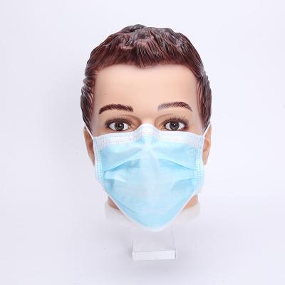 China Light Weight 3 Ply Earloop Face Mask Dustproof Non Woven Mouth Masks for sale