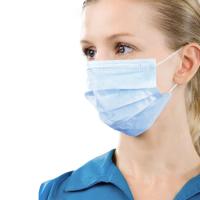 China Skin Friendly Procedure Face Mask / Economical 3 Ply Surgical Face Mask for sale