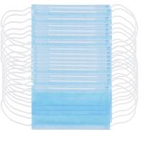 China Non Woven Fabric 3 Ply Surgical Face Mask , Disposable Nose Mask For Food Industry for sale