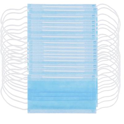 China Non Woven Fabric 3 Ply Surgical Face Mask , Disposable Nose Mask For Food Industry for sale
