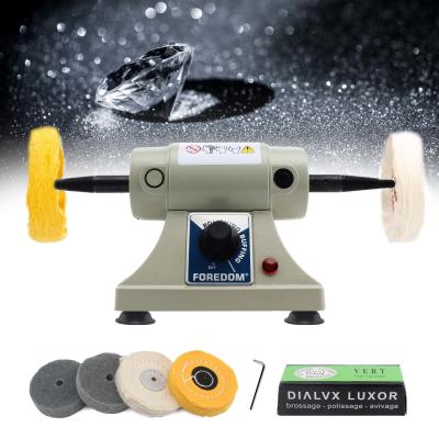 China Double Head Foredom Polishing Bench Lathe Tabletop 0-7000rpm for Metal Plastic for sale