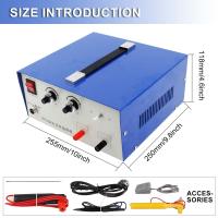China 100A Jewelry Spot Welder 600W Adjustable Pulse Welding Machine for Gold Silver Platinum for sale