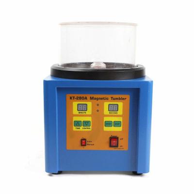 China 550W Magnetic Tumbler Polishing Machine 2800rpm Jewelry Polisher for Metal Deburring for sale