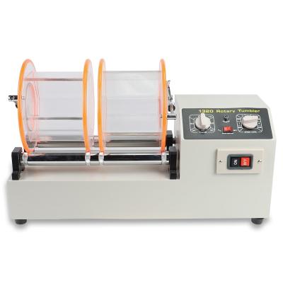 China 16kg Jewelry Polisher Tumbler ABS Metal with Timer Double Barrel 110V 220V for sale