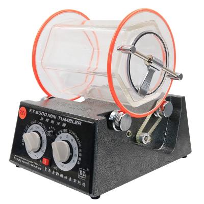China 5kg Tumbler Jewelry Polishing Machine 60W Bidirectional Rotation 220V for sale