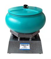 China 17 Inch 350W Vibratory Rock Polishing Machine 110V 220V Electric Tumbler for sale