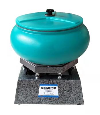China 17 Inch 350W Vibratory Rock Polishing Machine 110V 220V Electric Tumbler for sale
