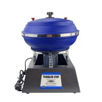 China 12 Inch Vibratory Tumbler Polishing Machine 220V 200W Jewelry Stone Polisher for sale