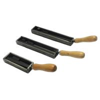 China Iron and Wood Ingot Moulds for Gold Silver Casting 210x40x22mm 0.81kg Welding Accessories for sale