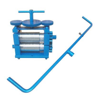 China 800mm Handle Jewelry Rolling Mill Machine for Metal Sheet Wire 4:1 Gear Ratio for sale