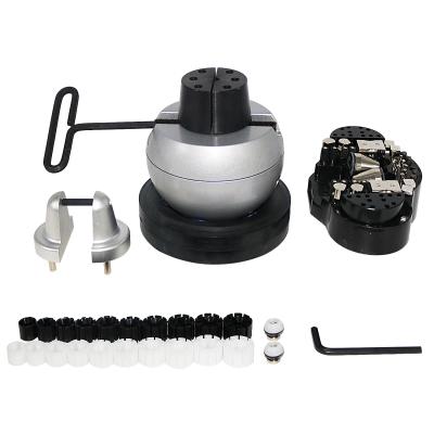 China 10KG Steel Engraving Block Ball Vise 130mm Jewelry Setting Tool 59pcs Set for sale