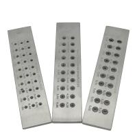 China Square Shape Tungsten Carbide Wire Drawplate Steel Alloy 210*50*10mm for sale