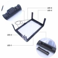 China 3X Desk Folding Magnifying Glass  for Reading Sewing Knitting for sale