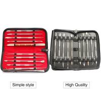 China Dental Lab Stainless Steel Wax Carving Tool Set 10 Pieces Dentist Sculpture Knife for sale