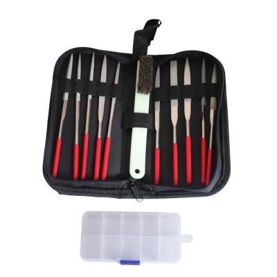 China Electroplated Metal File Set For Metal Glass Stone Rough Carving for sale