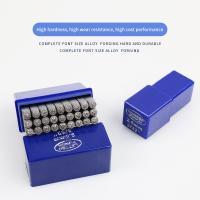 China 5mm Steel Number and Letter Stamp Set 36pcs A-Z for Jewelry Making with Hammer for sale