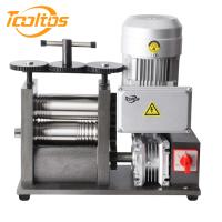 China Silk 1HP Electric Tablet Press Rolling Mill Machine For Jewelry for sale