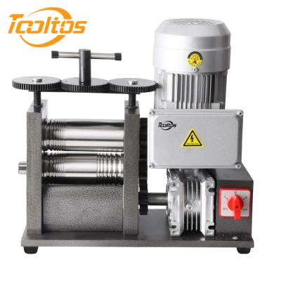 China Silk 1HP Electric Tablet Press Rolling Mill Machine For Jewelry for sale